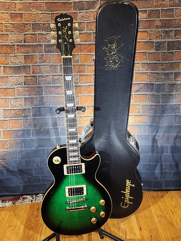 Epiphone 2017 Slash Hand Sign #89 Signed Signature Les Paul | Reverb