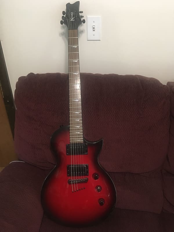 Kramer Assault 220 2000s - Blood Red Fade | Reverb