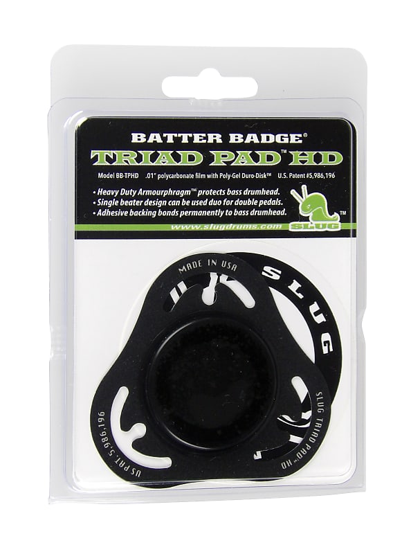 Slug Percussion HD Triad Pad Kick Drum Impact Pad | Reverb