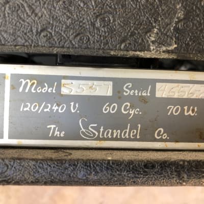 Standel The Artist XII Vintage solid state amp amplifier | Reverb