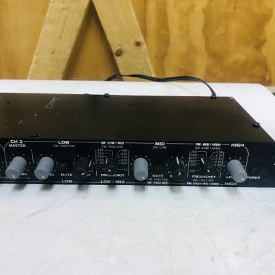 Rane AC23B 3-Way Stereo Crossover w/RS-1 Power Supply | Reverb