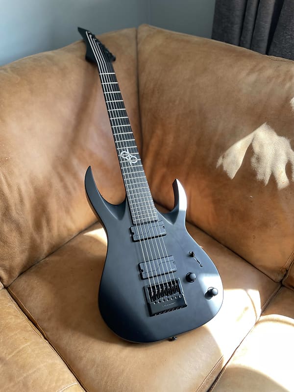Solar Guitars A1.7AC 2021 - Matte black Evertune | Reverb UK