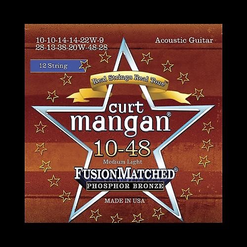 Curt Mangan Fusion Matched Phosphor Bronze 12-String Acoustic | Reverb Curt Mangan Fusion Matched Phosphor Bronze 12-String Acoustic | Reverb