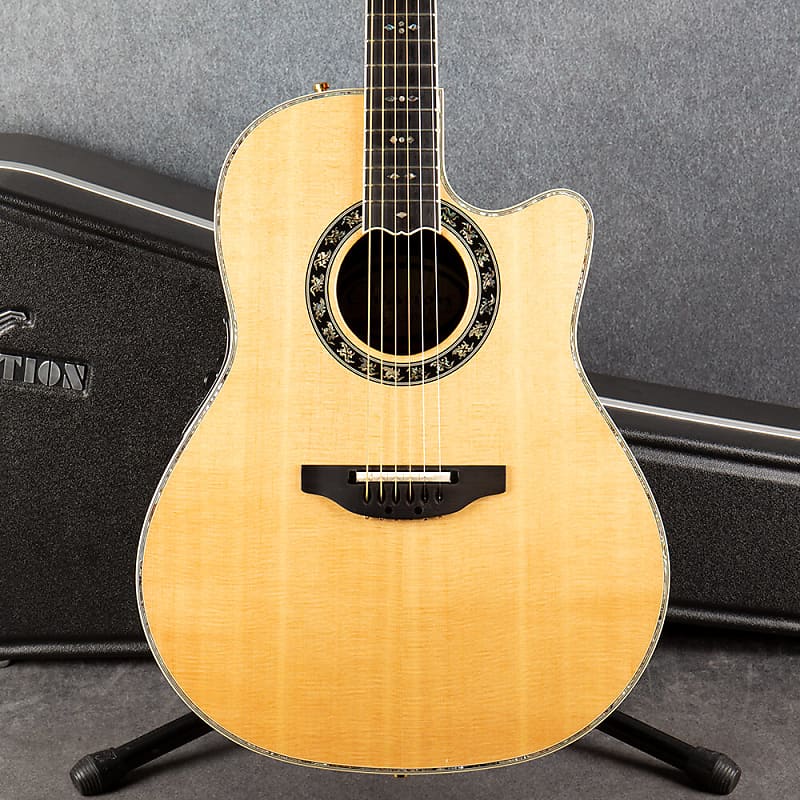 Ovation Custom Legend C2079AX - Natural - Hard Case - 2nd | Reverb