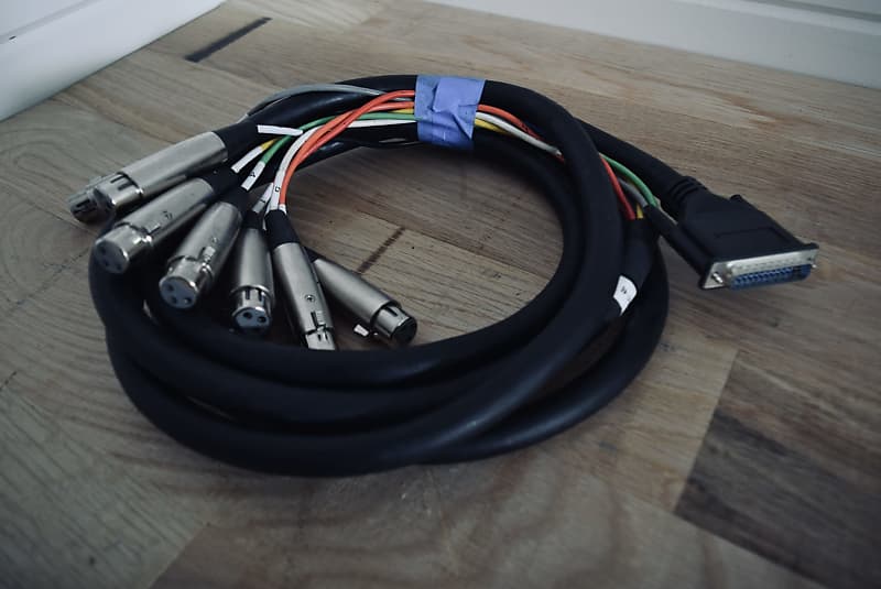 Hosa Technology DB25 male-XLR Female 8 channel 10' snake | Reverb