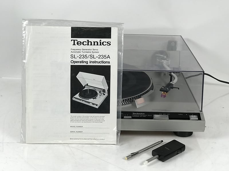 Technics SL 235 Frequency Generator Servo Automatic Turntable | Reverb