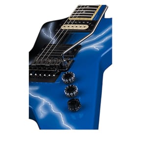 Dean Dimebag Dean from Hell CFH Lightning Bolt Graphic | Reverb
