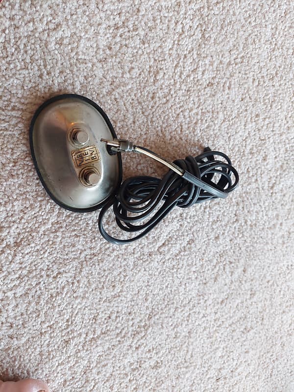 Fender Dual Footswitch Orignal 1970s Chrome | Reverb