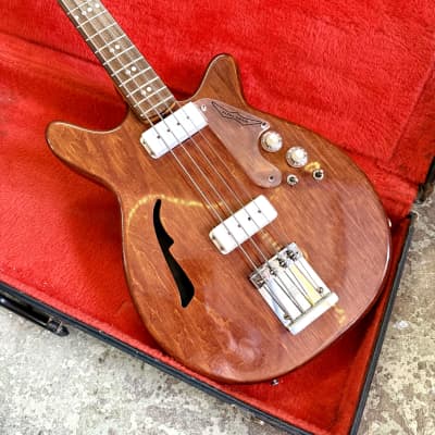 Micro-Frets THUNDERMASTER Bass Guitar c 1968 - Natural | Reverb