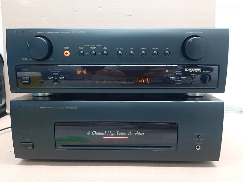 Vintage Pioneer CX-4000 Home Stereo Tuner with M-4000 | Reverb