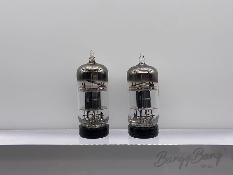 Matched Pair 12AT7/ECC81 Dual Triode Guitar Amp. Audio Vacuum | Reverb
