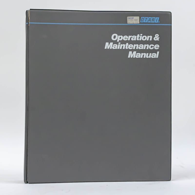 1986 Otari MTR-90 Tape Recorder Operation & Maintenance | Reverb