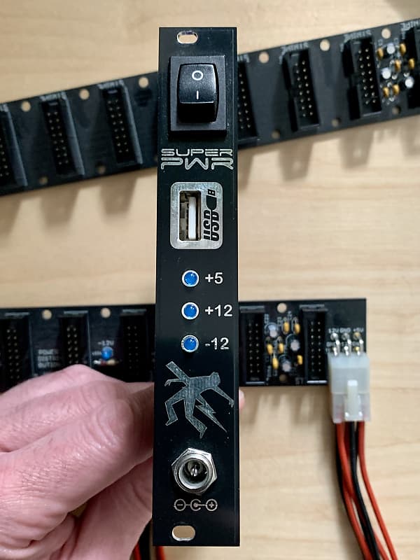 Synthrotek Super PWR eurorack modular power supply | Reverb