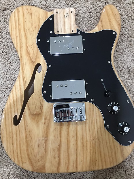 Squier Vintage Mod 72 Thinline Telecaster (Tele) - w/ | Reverb