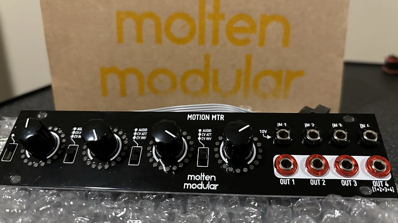 Molten Modular Motion MTR 1U 2024 - Black | Reverb