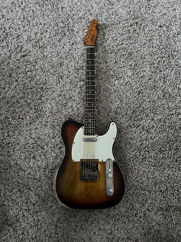 KLH Telecaster - Tobacco Burst | Reverb