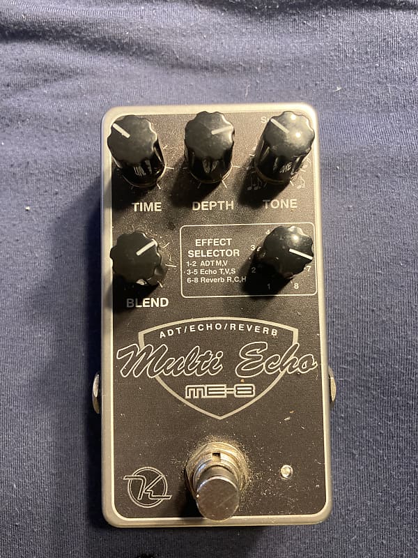 Keeley ME-8 Multi Echo 2010s - Silver / Black | Reverb