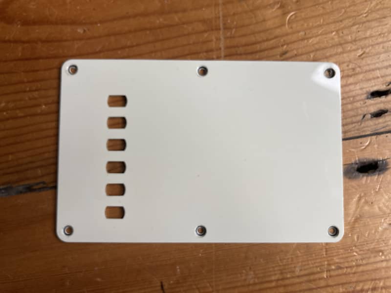 Fender Squier Standard Stratocaster Guitar Backplate & Screws | Reverb