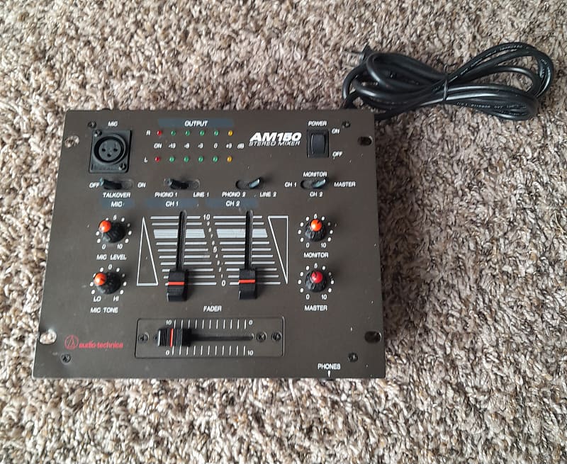 Audio Technica DJ Mixer Model AM150 | Reverb