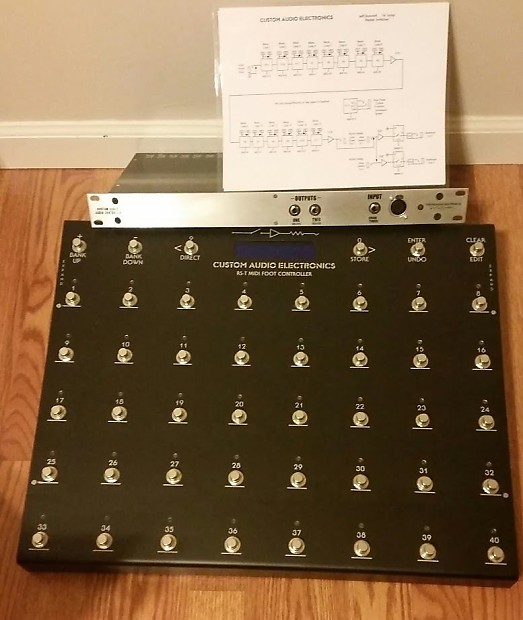 Bob Bradshaw CAE RS-T40 RST-40 Midi Controller And Rack | Reverb