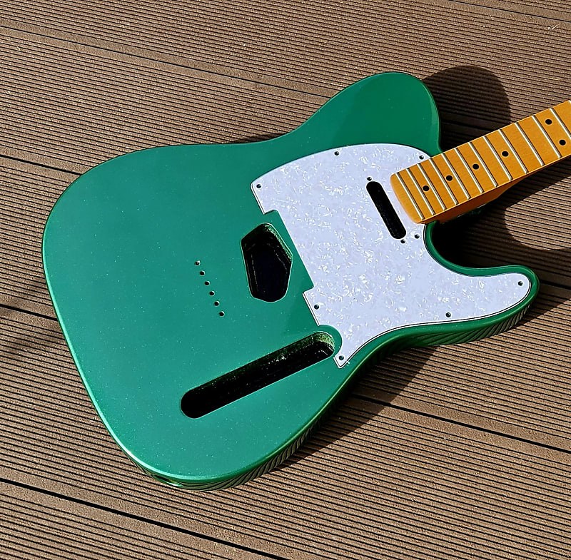 CRAZY PRICE DROP Alder Tele Body Turquoise | Reverb