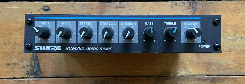 Shure SCM262 Stereo Mic Mixer | Reverb