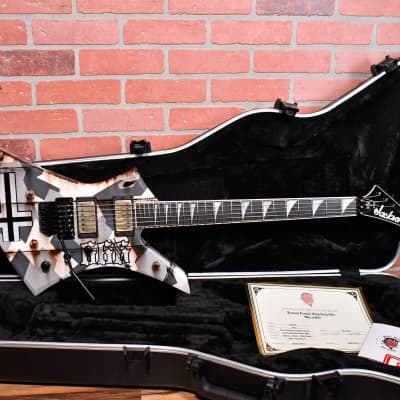 Jackson USA Diablo Guitars Custom “War is Hell” Kelly 2022 - | Reverb