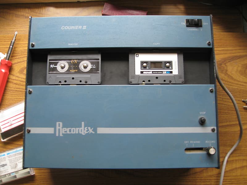 Recordex Courier II Blue | Reverb