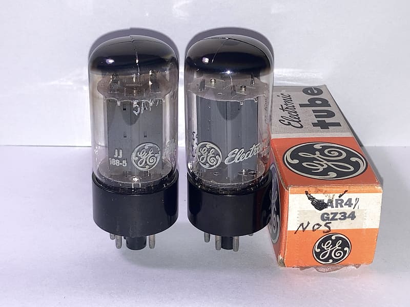 Mullard Blackburn Marked GE 5AR4 GZ34 Rectifier Tubes, | Reverb