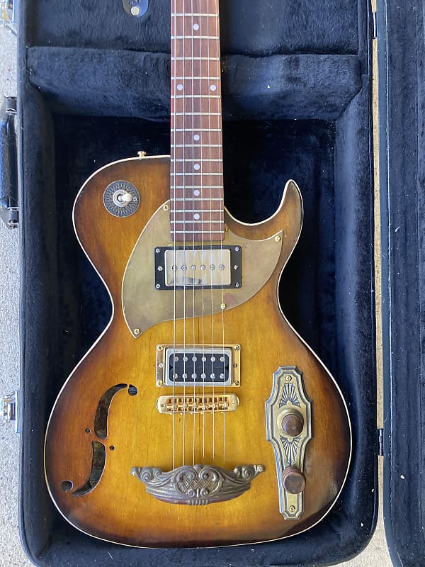 Postal Delta Zephyr Paul Bigsby Relic Burst Seymour Duncan | Reverb