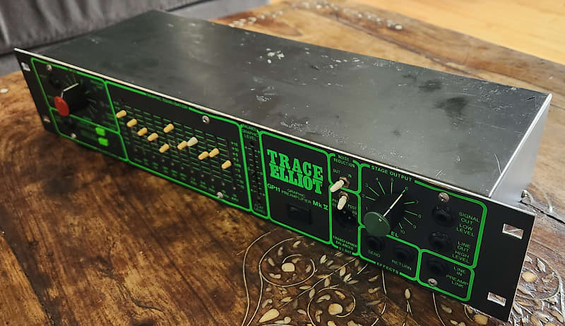 STUDIO SALE! Trace Elliot MKV GP11 Graphic Bass Preamp | Reverb UK