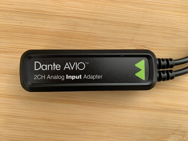 AUDINATE Dante AVIO 2-Channel XLR Analog Input Adapter for | Reverb