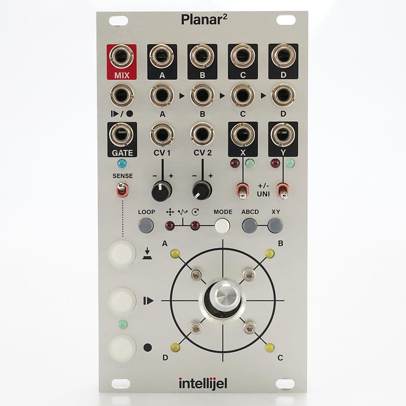 Intellijel Planar 2 Joystick Vector Mix & Quad Panner | Reverb