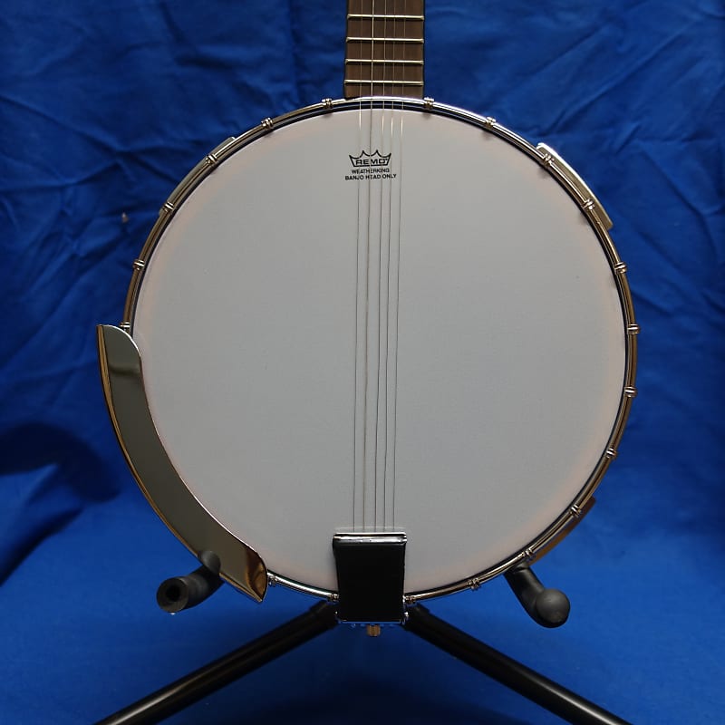 Ozark 5 String Banjo and Padded Cover | Reverb