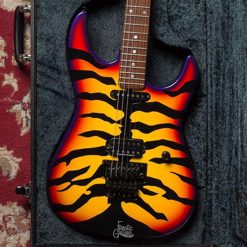 ESP George Lynch Sunburst Tiger #S1340501 Second Hand | Reverb