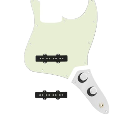 "Ideal" complete floating double pickup pickguard in chrome | Reverb
