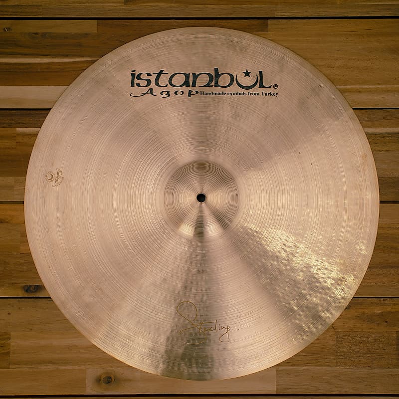 ISTANBUL AGOP 22" STERLING SIGNATURE SERIES CRASH RIDE CYMBAL | Reverb