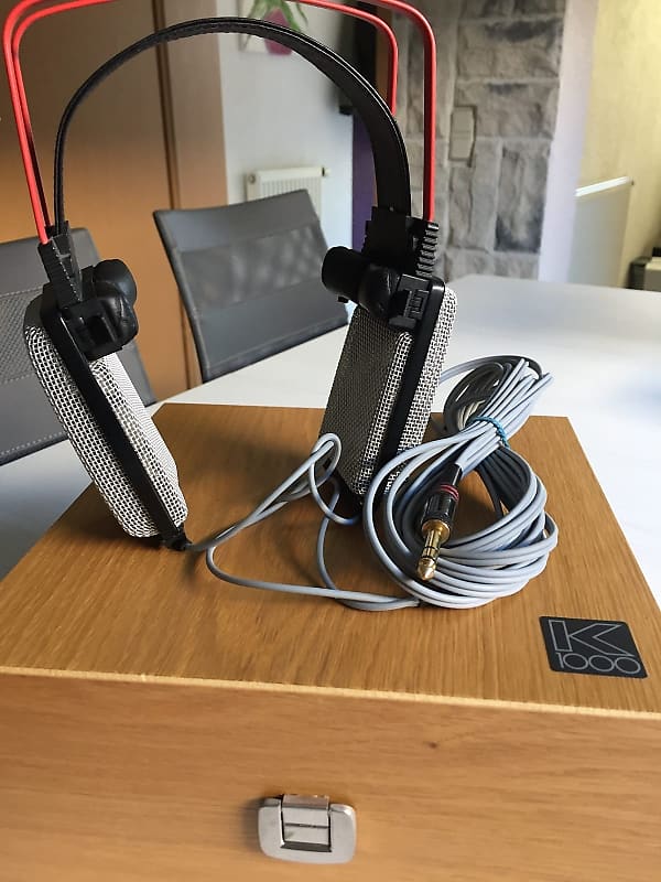 AKG K1000 Black/Grey/Red | Reverb