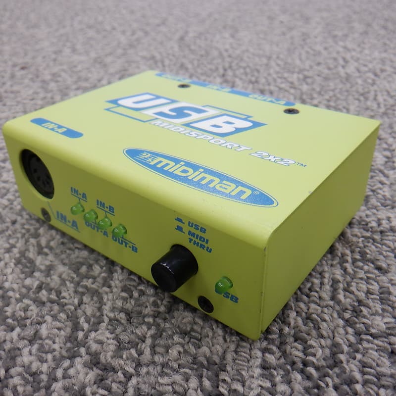 Used MIDIMAN MIDISPORT 2x2 MIDI Interface | Reverb