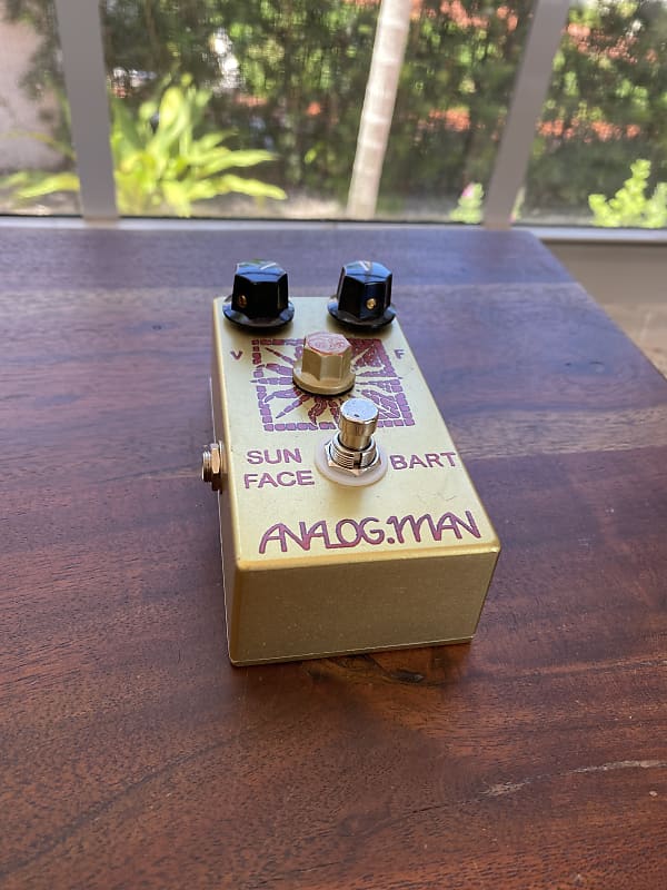 Analogman Sun Face BART Germanium Fuzz with Sun Dial Knob | Reverb