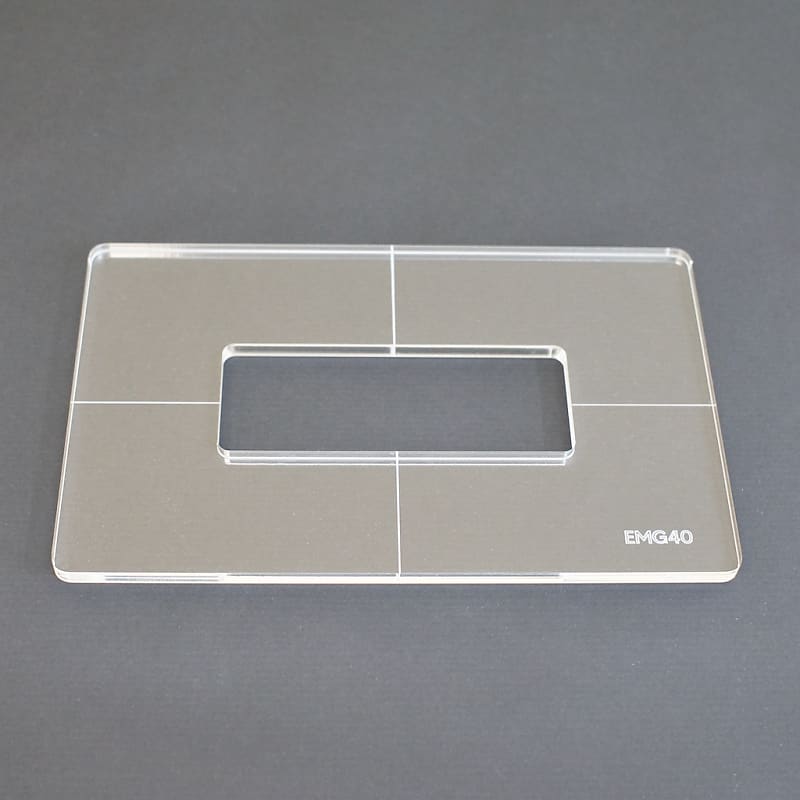 Bass Pickup Routing Template - EMG 40 (5 String) | Reverb