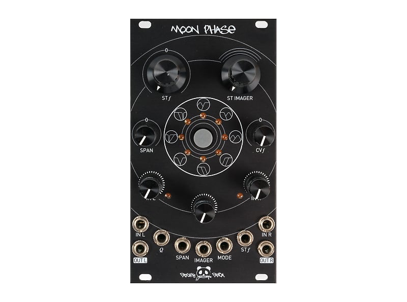Patching Panda Moon Phase Stereo Multimode Filter (Black) | Reverb