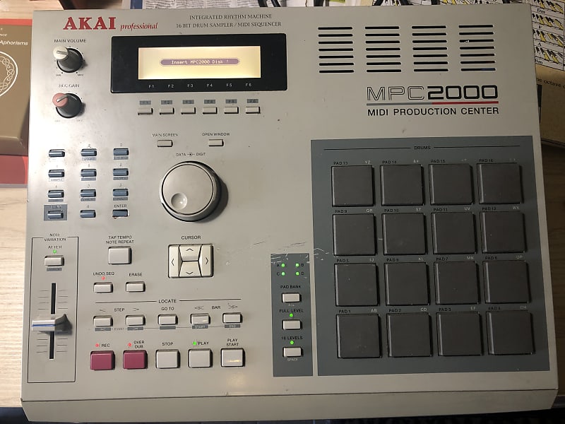 akaipro MPC2000 vintage | Reverb