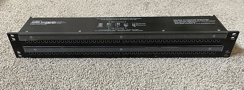 Audio Accessories 96 Point TT Patchbay DB25 With Lots of | Reverb