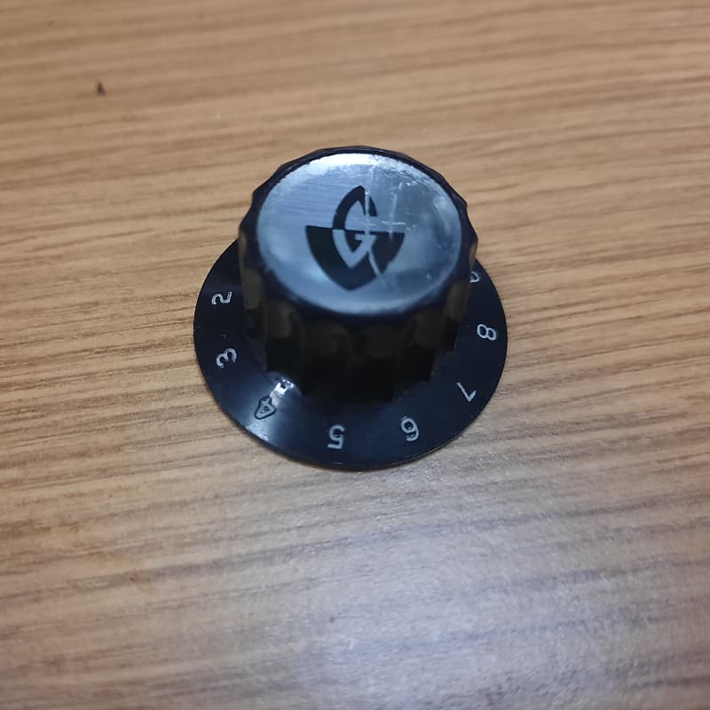 Guild Vintage tone knob from Starfire 1960s - Black | Reverb