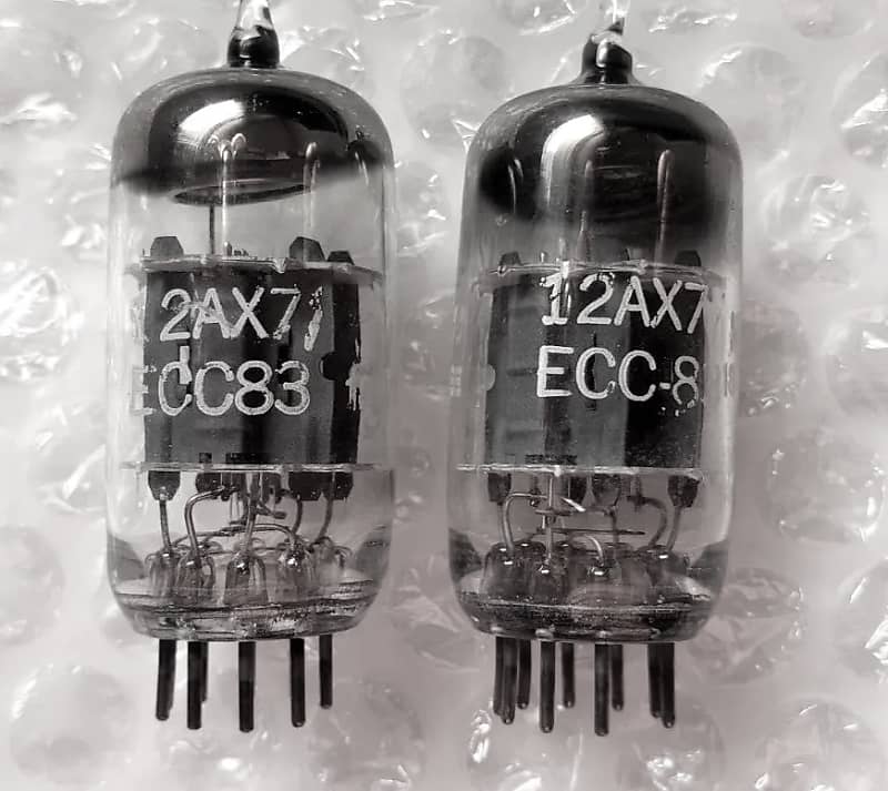 G.E 12AX7 EEC83 Pair 1968 | Reverb