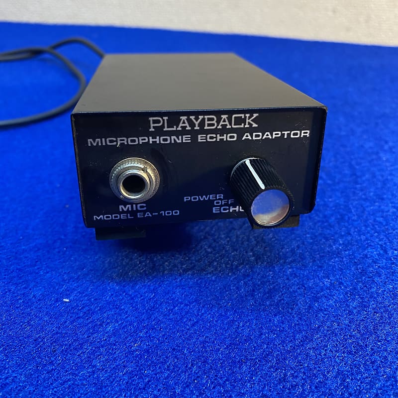 1984 Playback Spring reverb EA-100 - Awesome pedal sized real | Reverb