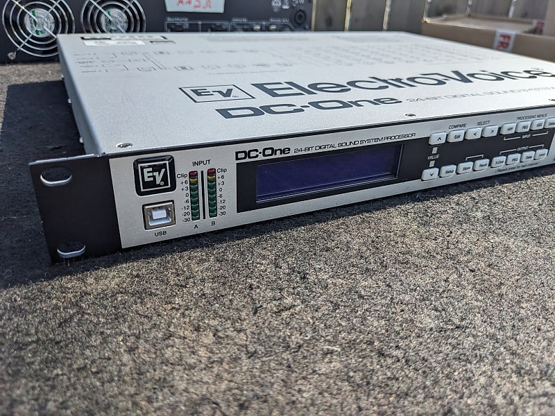 Electro-Voice DC-one digital processor DSP, Crossover | Reverb