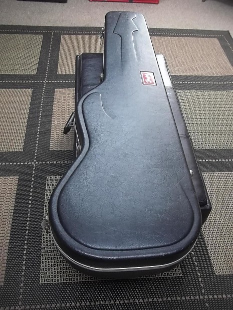 Fender Red Label Machine Gun Bass Hard Case ~RARE~ | Reverb