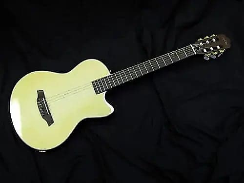 Angel Lopez EC3000NAT Solid Body Electric Nylon String Guitar | Reverb